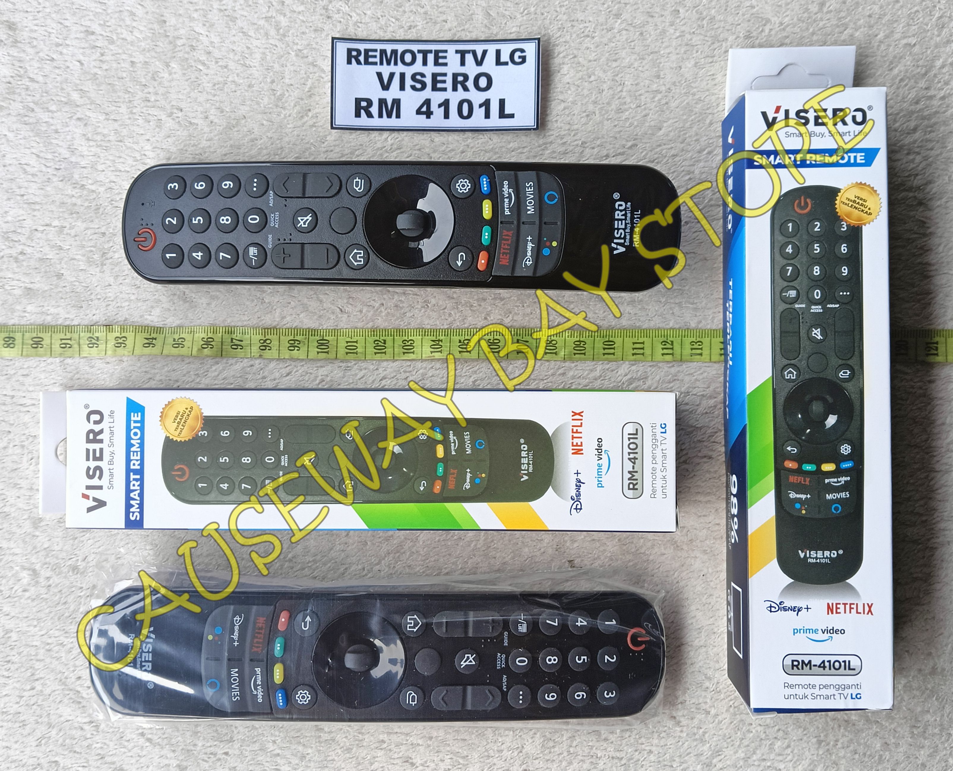 REMOTE SMART TV LG VISERO RM-4101L | Lazada Indonesia