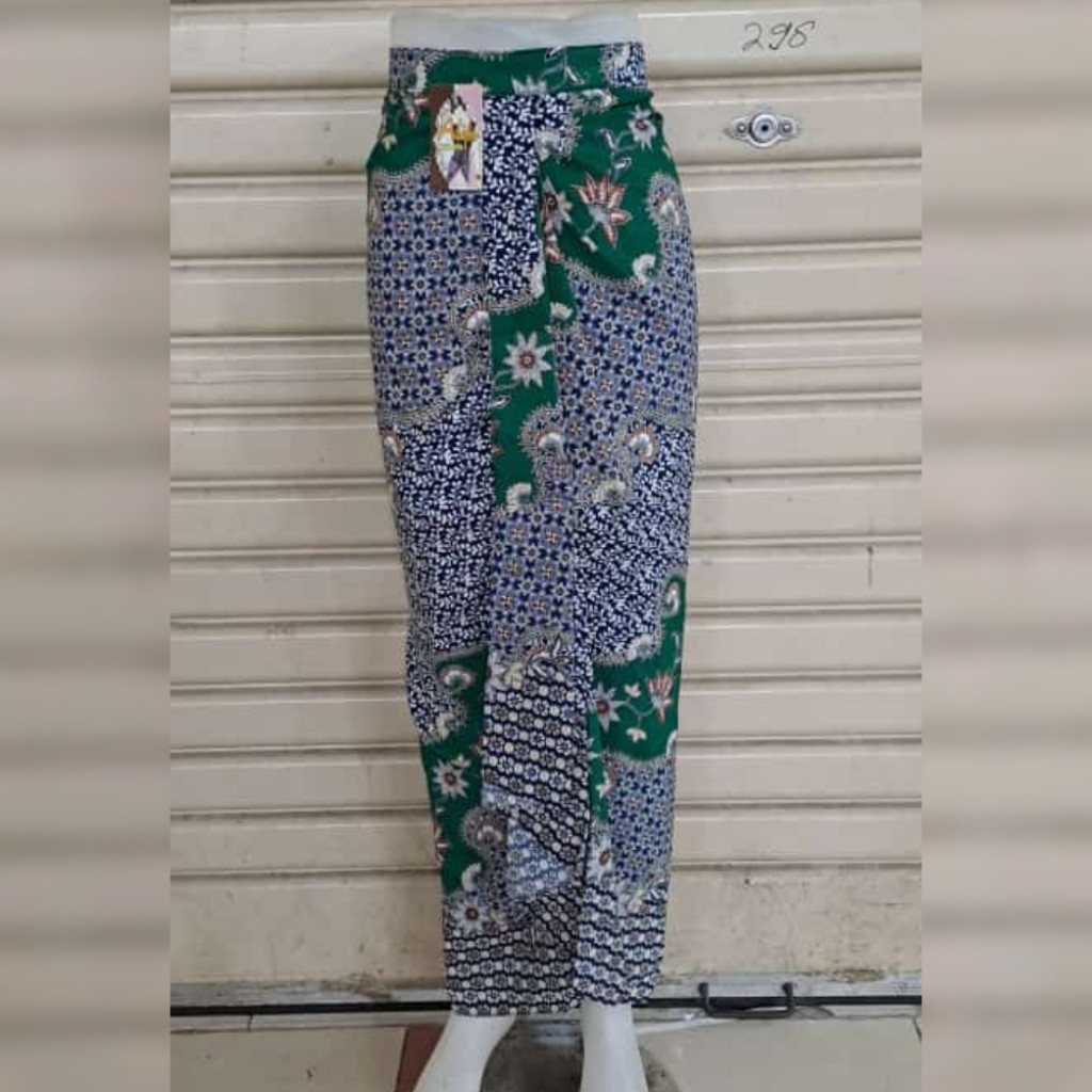 ROK REMPEL DEPAN BATIK/ROK REMPEL PANJANG WANITA DEWASA/ROK WIRU ...