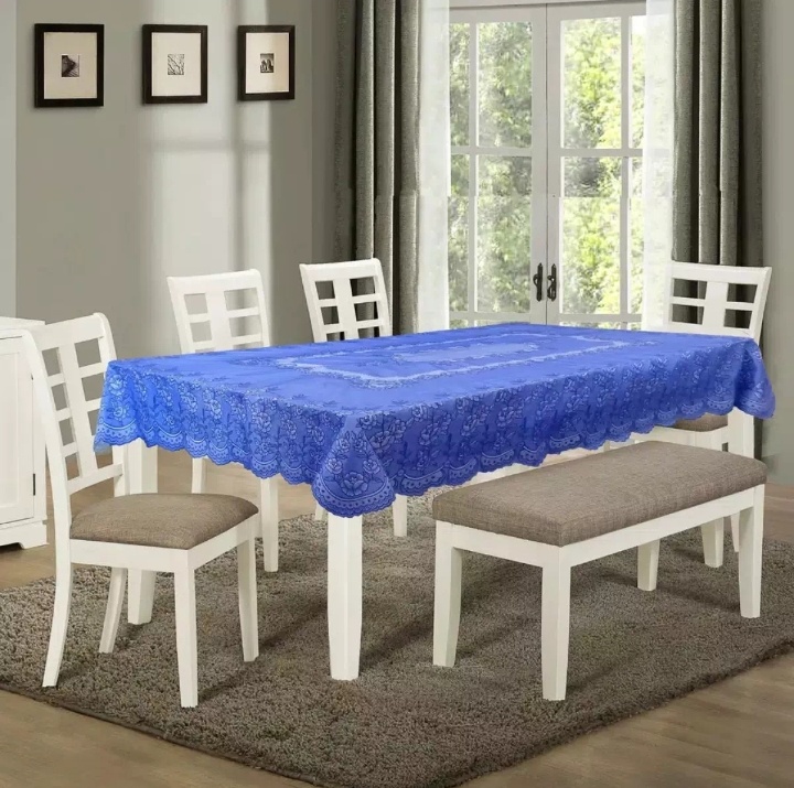 Hagia Store - Taplak Meja Makan Vinyl Lace 6-8 Kursi Anti Air | Lazada ...