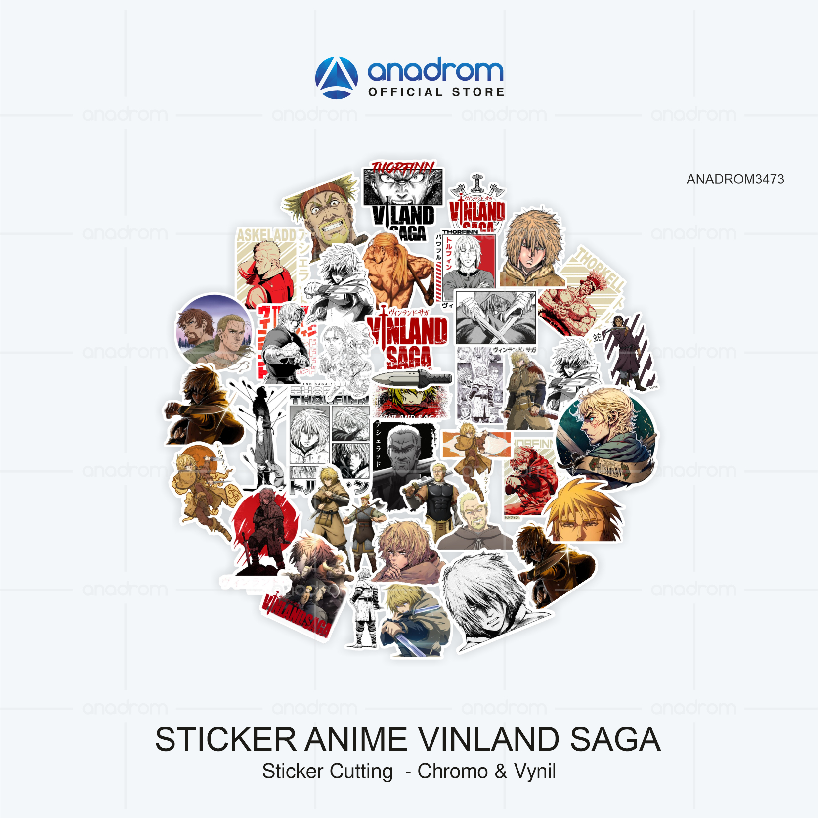 Sticker Anime Vinland Saga | Sticker Anime & Aesthetic | Anadrom 3473 ...