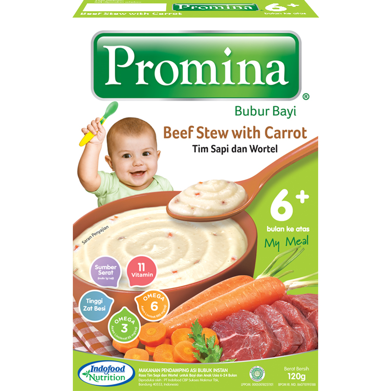 Promina BC Tim Sapi Wortel Box 120 g | Lazada Indonesia