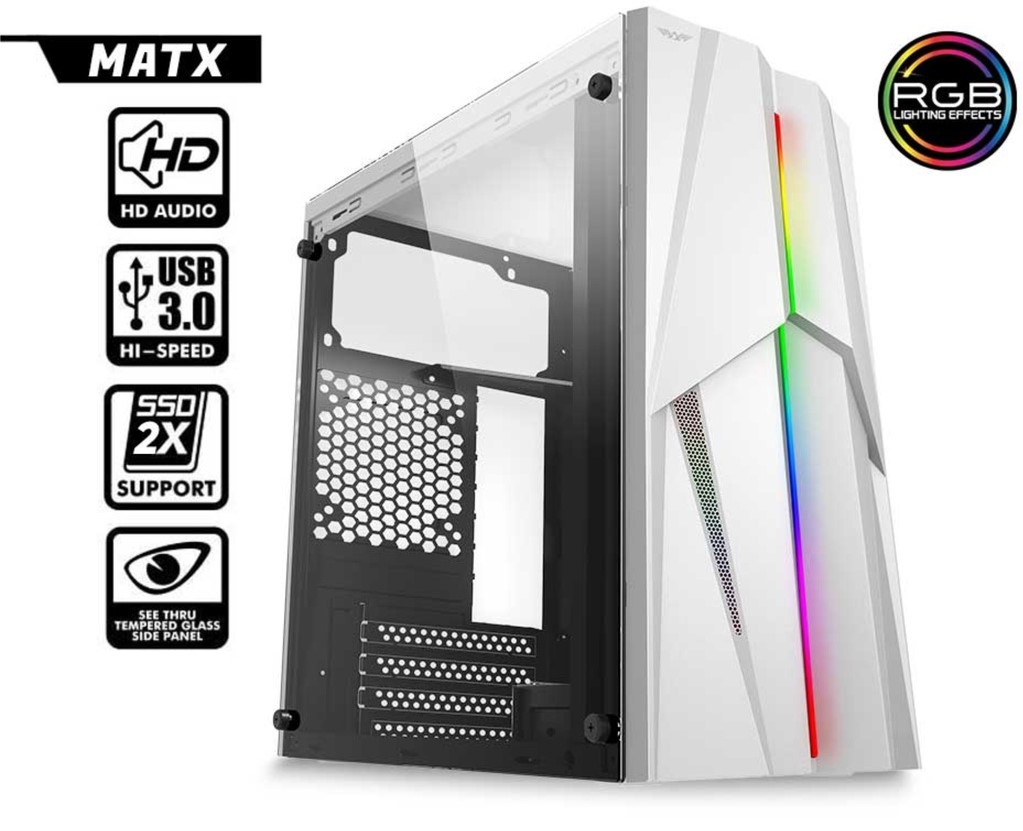 Casing Armaggeddon TRON 1X m-ATX RGB Front Panel | Lazada Indonesia