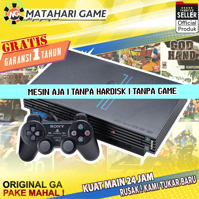Paket Lengkap Sony PS2 FAT HARDISK USB 120GB-40GB | Lazada Indonesia
