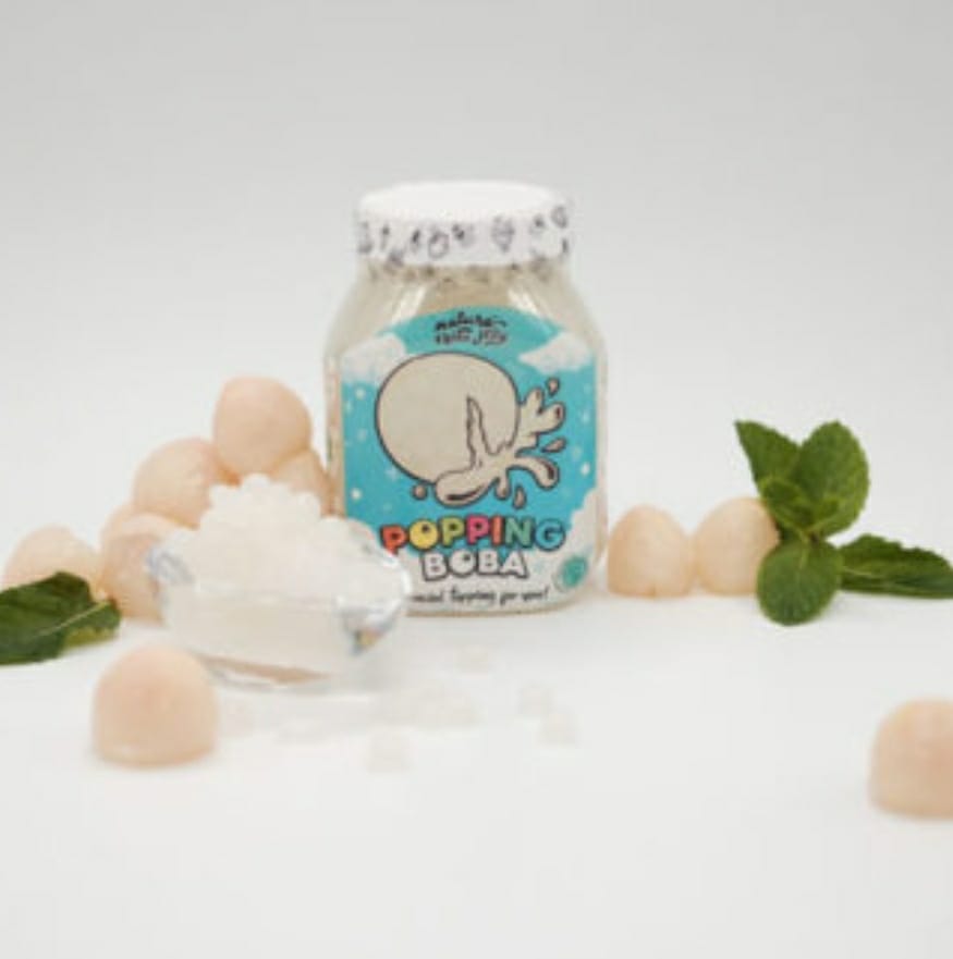 Nata jelly popping poping Bobba boba bubble Babel Lechy Leci pecah di ...