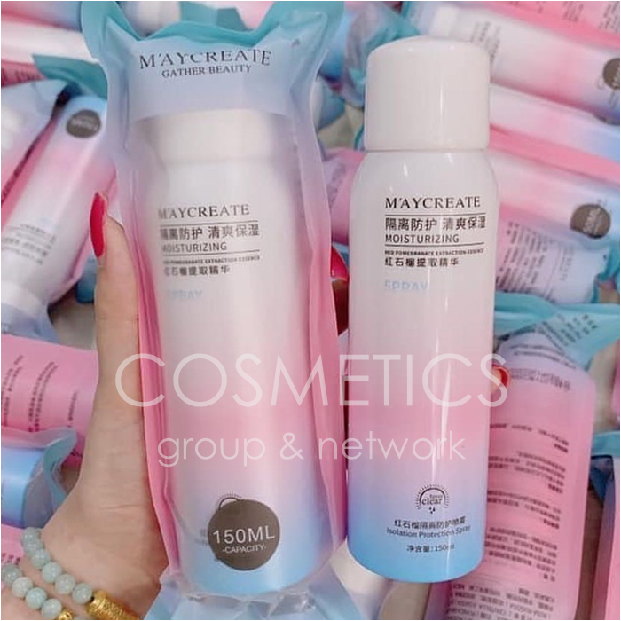 MAYCREATE Lotion Moisturizing Spray 150 mL 100% Original | Lazada Indonesia