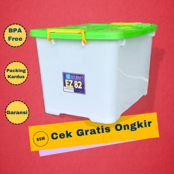 OBRAL Container Box Jumbo Besar 150 Liter dengan Roda 130 95 82 75 52 L ...