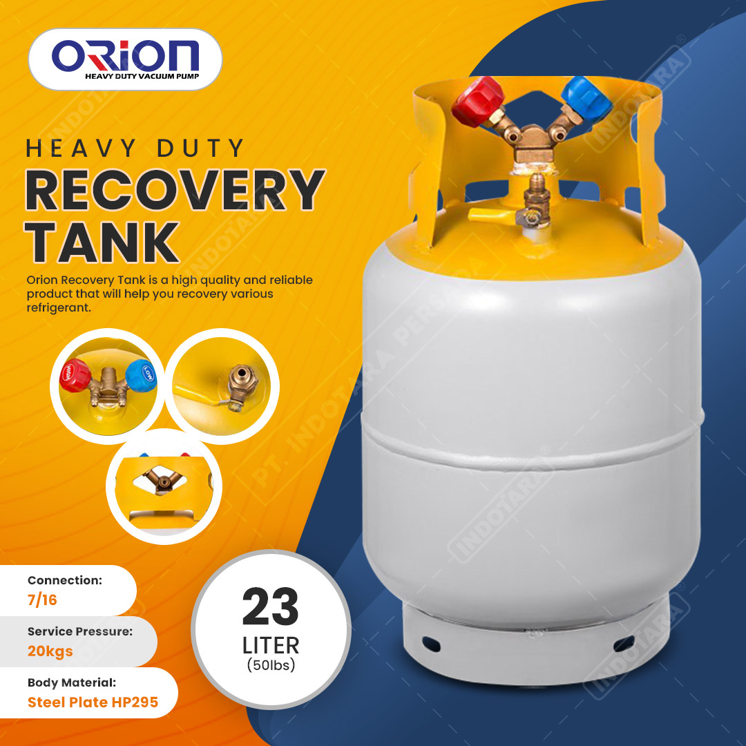 Refrigerant Recovery Tank 50lbs(23L) for Orion Vacuum Pump | Lazada ...
