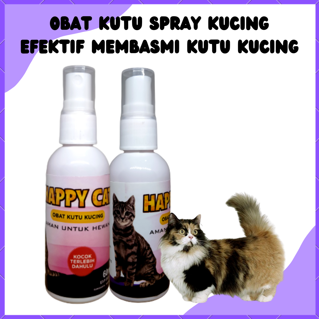 OBAT KUTU KUCING SEMPROT MEMBASMI KUTU HINGGA KE TELURNYA PADA HEWAN ...