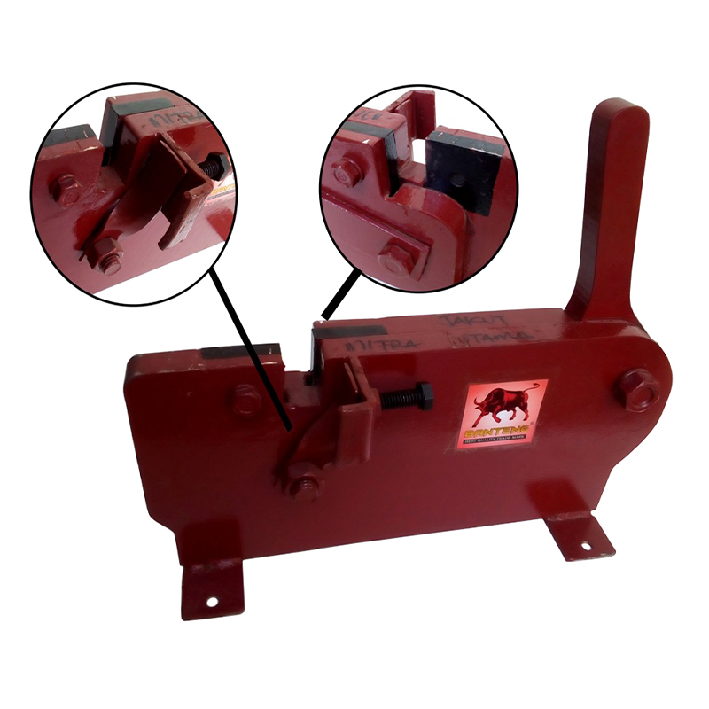 Gunting Besi Beton Duduk + Gagang Banteng 25MM Manual Bar Cutter ...
