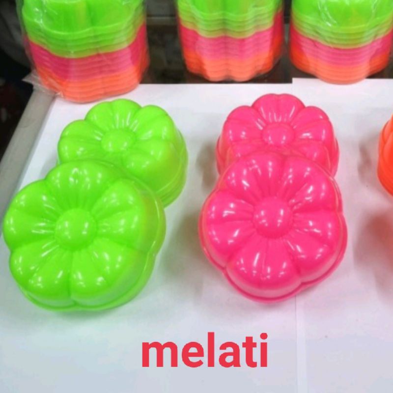 Cetakan kue putu ayu apem puding Plastik Rainbow Diameter 9.3cm ...