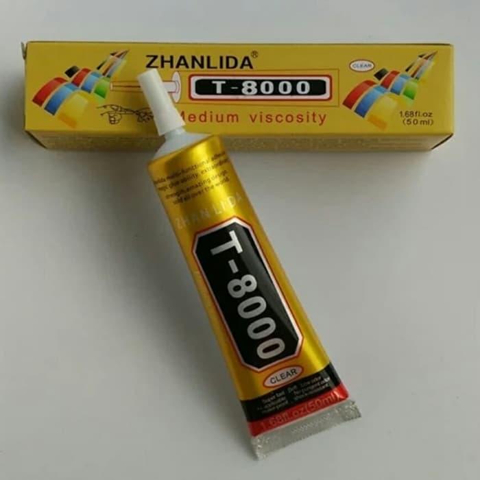 LEM LCD TOUCHSCREEN T7000 T8000 15 ML WARNA HITAM LEM HP LEM LCD TS ...