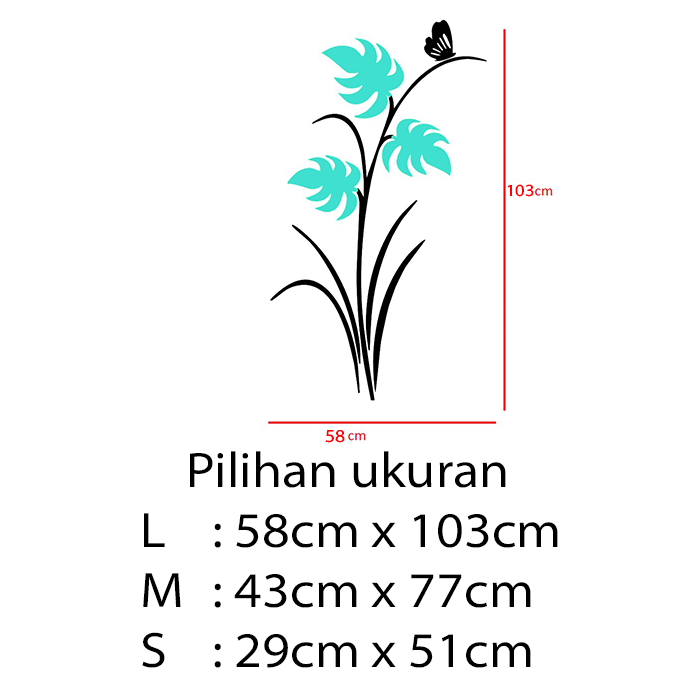 Stiker Dekorasi Unik Lucu Kaca Dinding Rumah Cafe Restaurant Kafe ...