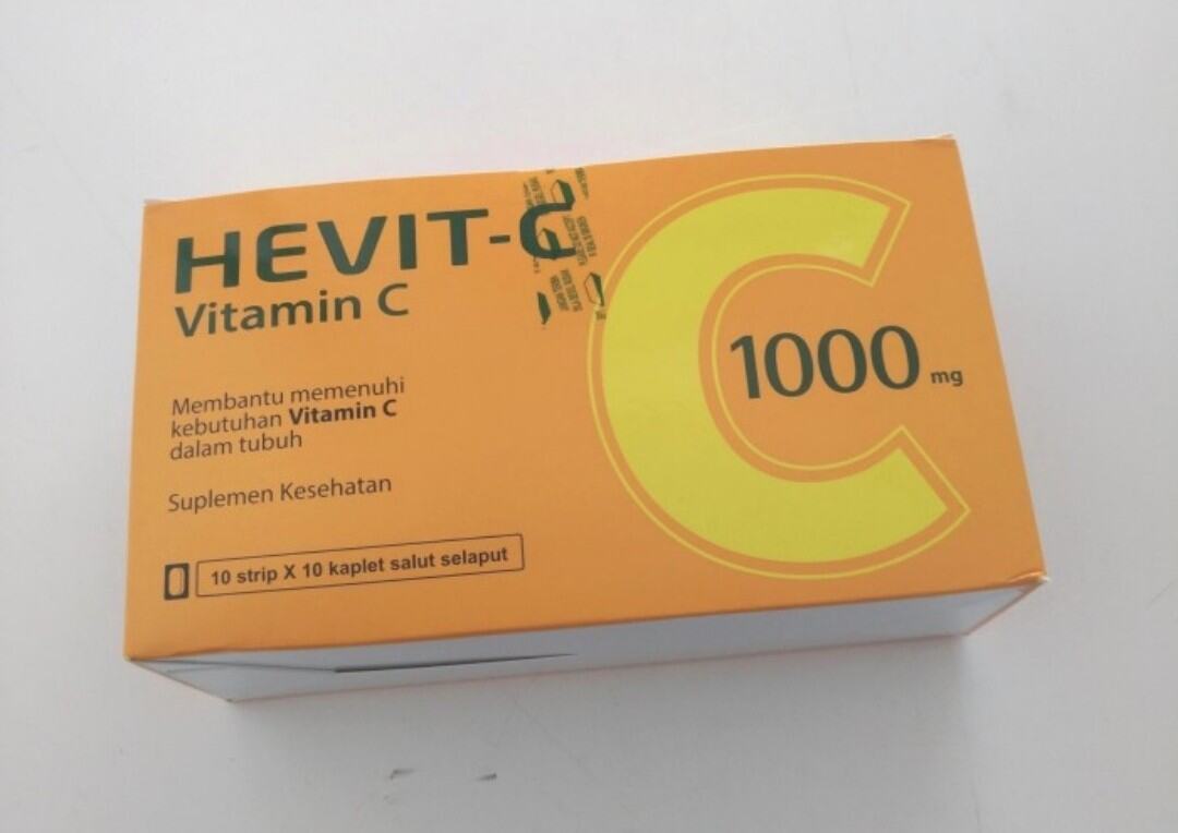 Hevit-C Vitamin C 1000mg strip isi 10 tablet | Lazada Indonesia