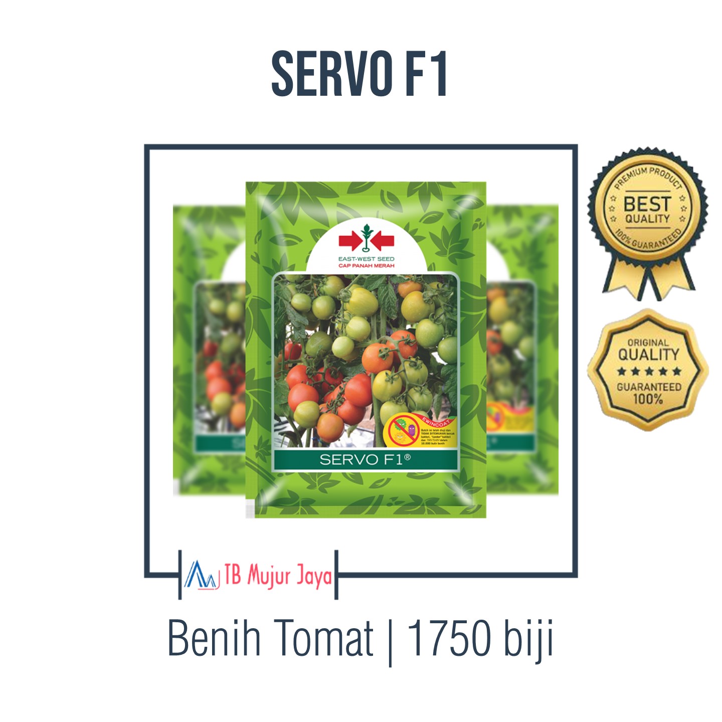 Benih Tomat SERVO F1 ORIGINAL Cap Panah Merah 1750 biji | Lazada Indonesia