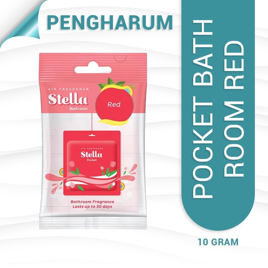 COD/Pengharum Ruangan Kamar Mandi Stella Pocket Air Freshener Bathroom ...