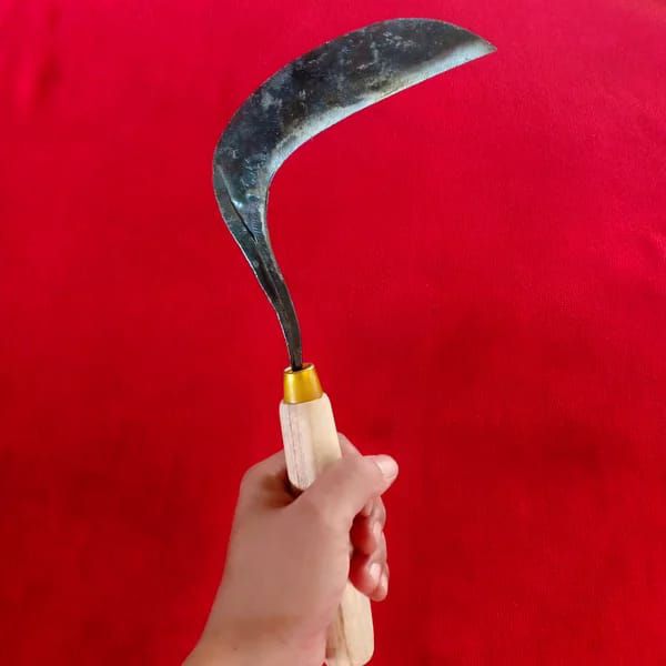 Arit Padi Rumput Suroto/Arit Mini Kecil/Arit Babat Rumput/Sabit ...