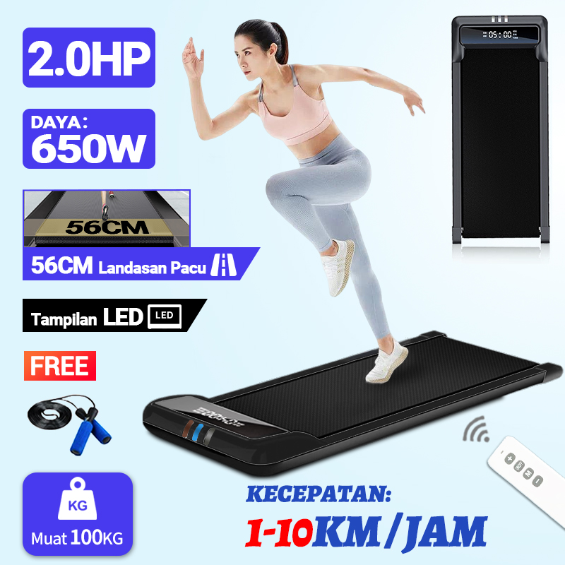 Treadmill Elektrik Alat Fitness / Latihan Gym Equipment / Running ...