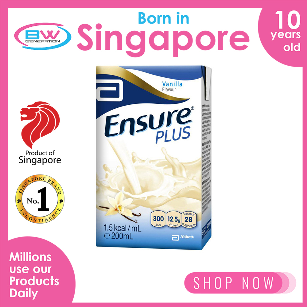 [PRE-ORDER] Susu Ensure Plus Vanilla (27 packets) | Lazada Indonesia