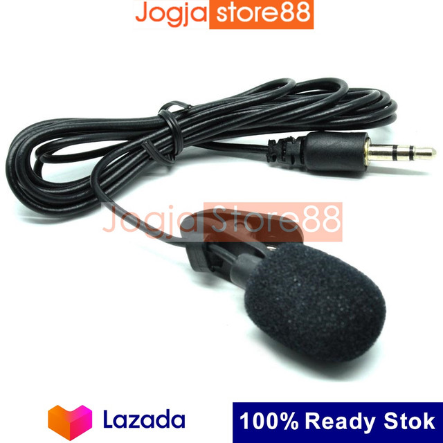 Microphone Clip | Hi-Quality Microphone Koneksi 3.5mm Kompatibel Dengan ...