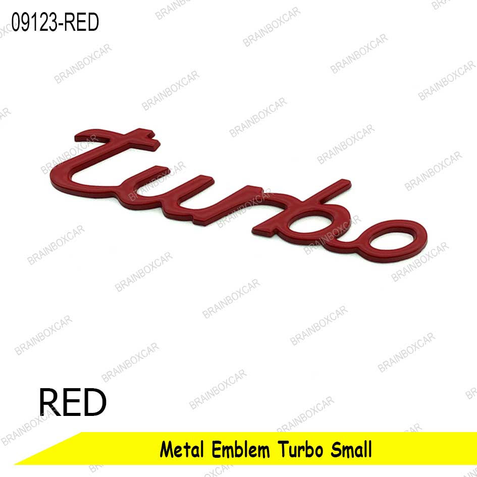 Emblem Besi Logo Turbo Metal Logo Tempelan Bodi Mobil | Lazada Indonesia