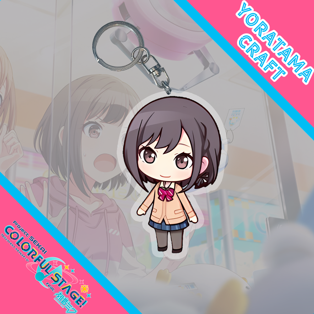 Gantungan Kunci Ena Shinonome Project Sekai, Keychain Anime Lucu ...