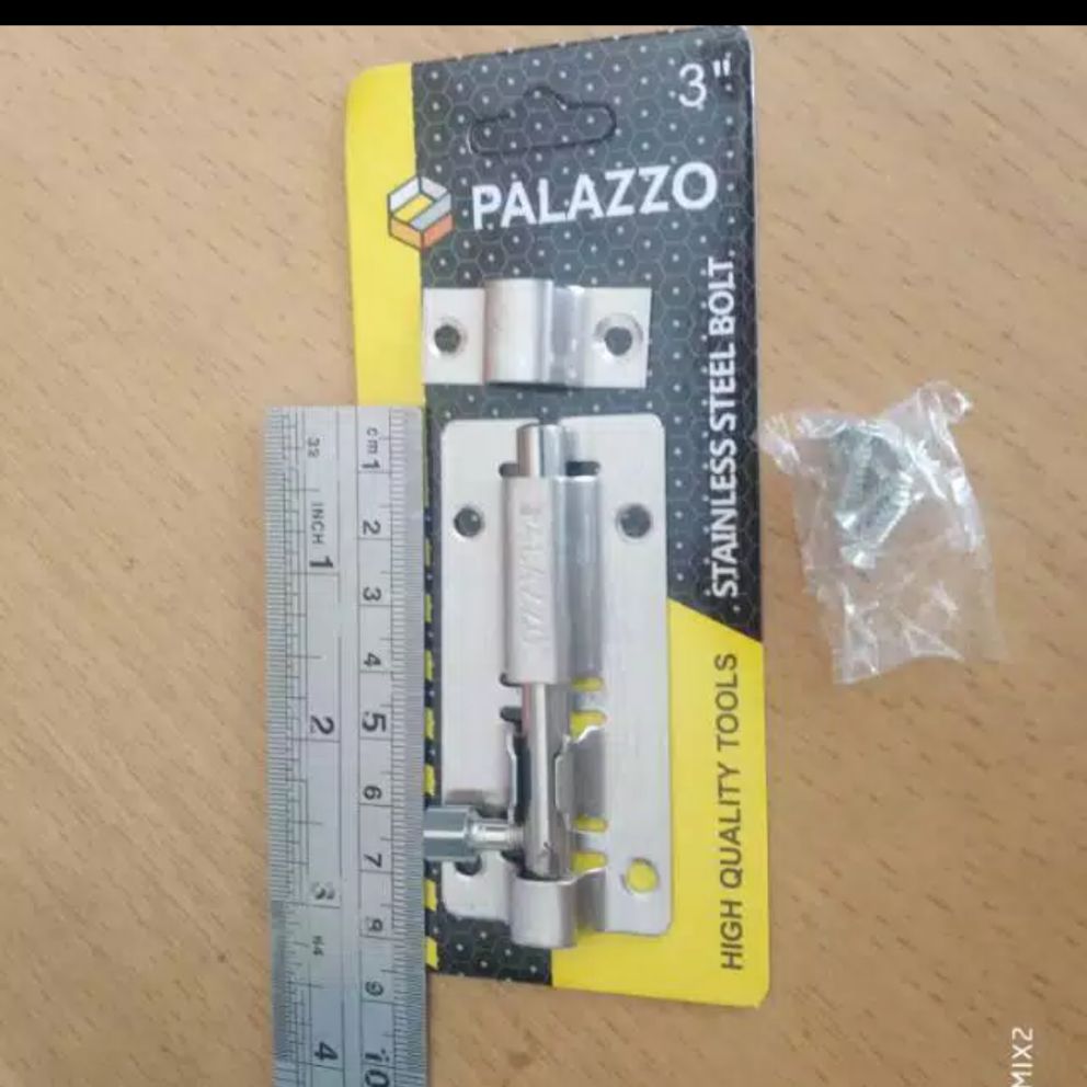Selot grendel 3 inc stanlis Grendel stanlis UK 3 inc murah selot pintu ...