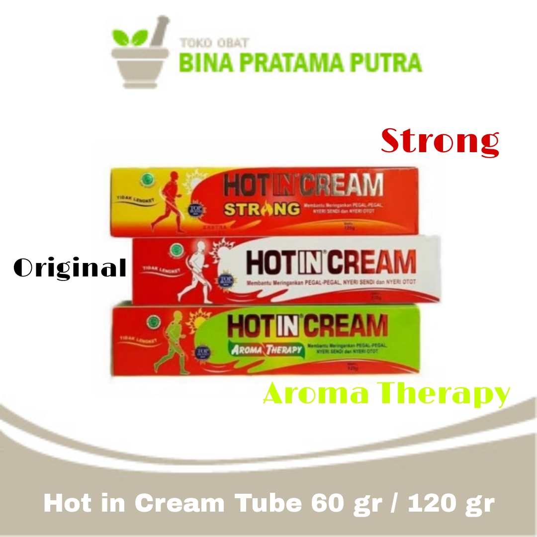 Hot in Tube Hijau 120 gr Salep Krim Otot Aroma Therapy | Lazada Indonesia