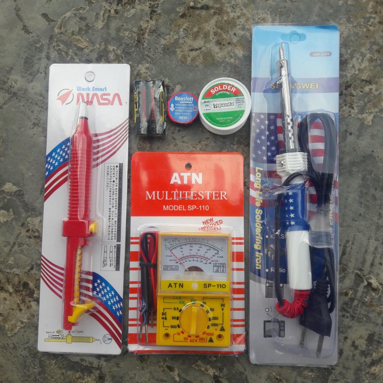 solder paket terjun lengkap bonus timah Ready solder nasa sedotan timah ...