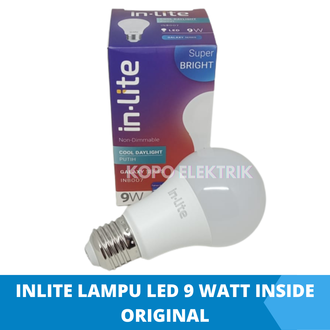 Lampu Led Inlite 9w / 9 Watt Led inside ORIGINAL | Lazada Indonesia