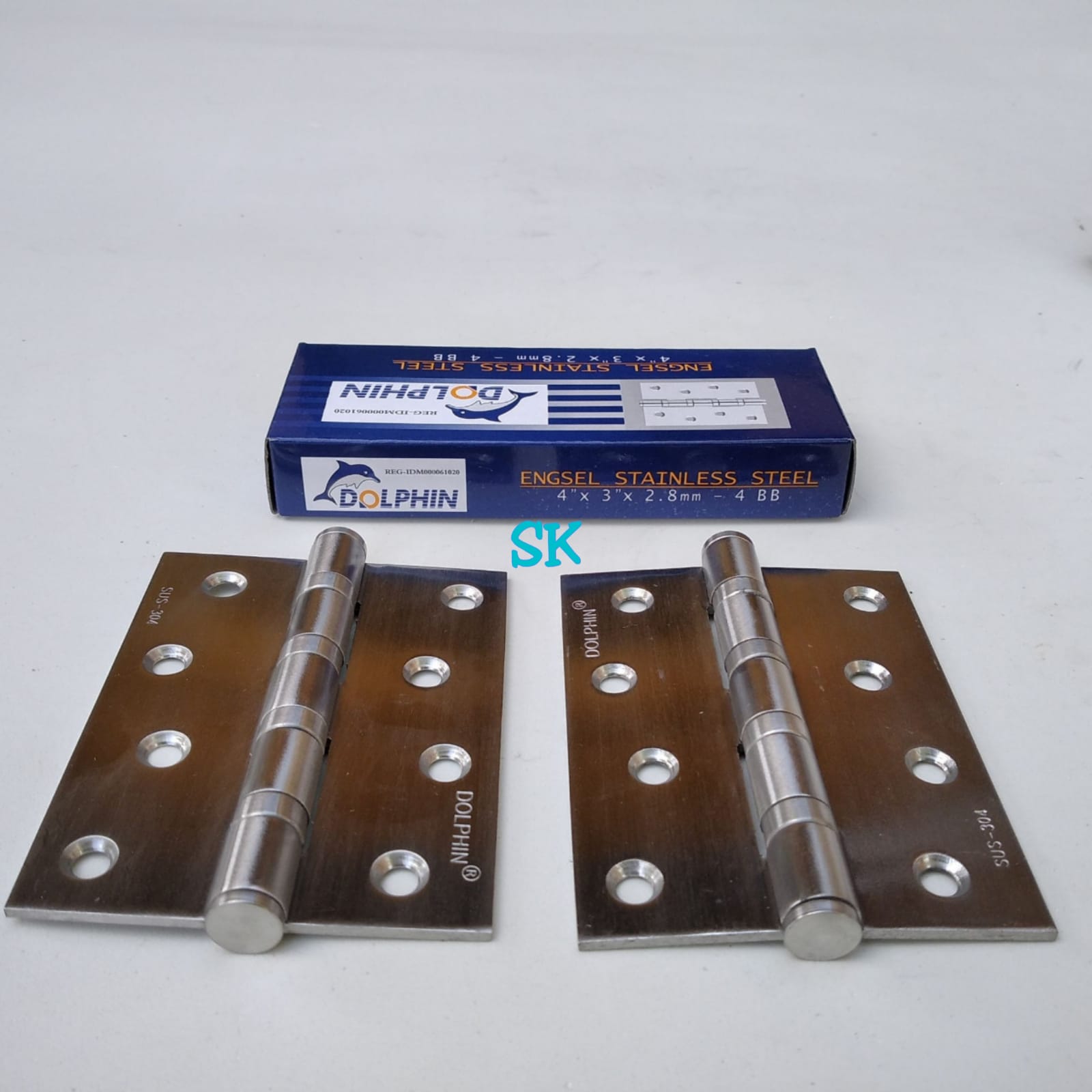 Engsel Pintu Dolphin 4 Inch - Engsel PIntu Stainless SUS 304 Tebal ...