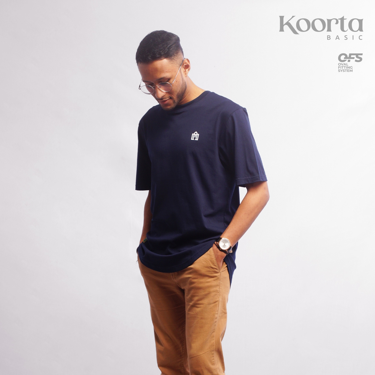 Koorta Basic Polos Biru Dongker / Navy | Lazada Indonesia