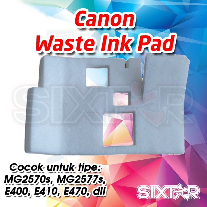 Canon Waste Ink Pad Inkpad Busa Pembuangan Tinta MG2570s MG2577s E400 ...