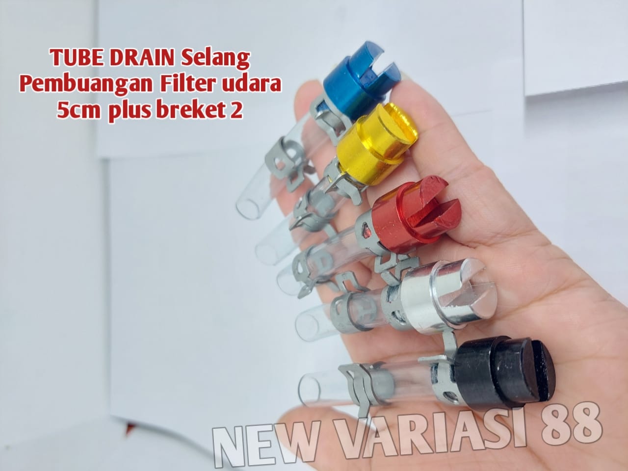 SELANG PEMBUANGAN FILTER UDARA TUBE DRAIN HONDA DAN YAMAHA FREE BREKET ...