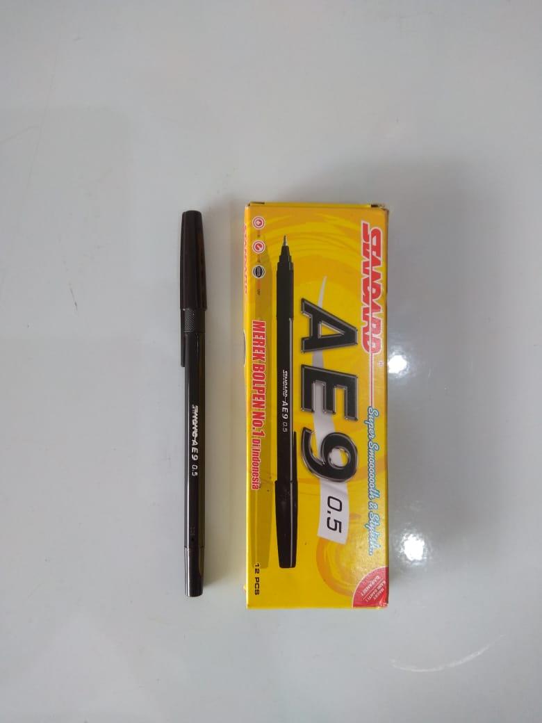 Standard Bolpen Ae9 Hitam 1 Kotak Isi 12 Pc Lazada Indonesia