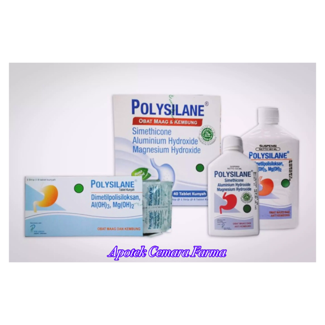 POLYSILANE Tablet | Obat Lambung | Lazada Indonesia