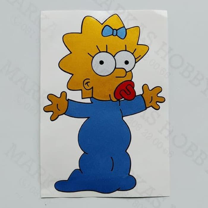 Stiker / Sticker The Simpson Lisa Simpson Baby Version | Lazada Indonesia