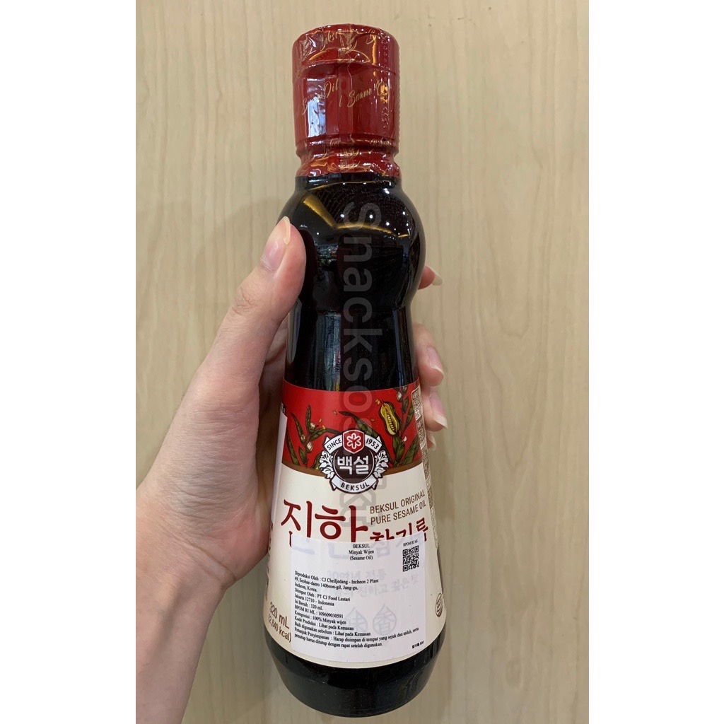 [320ML] BEKSUL SESAME OIL / MINYAK WIJEN KOREA | Lazada Indonesia