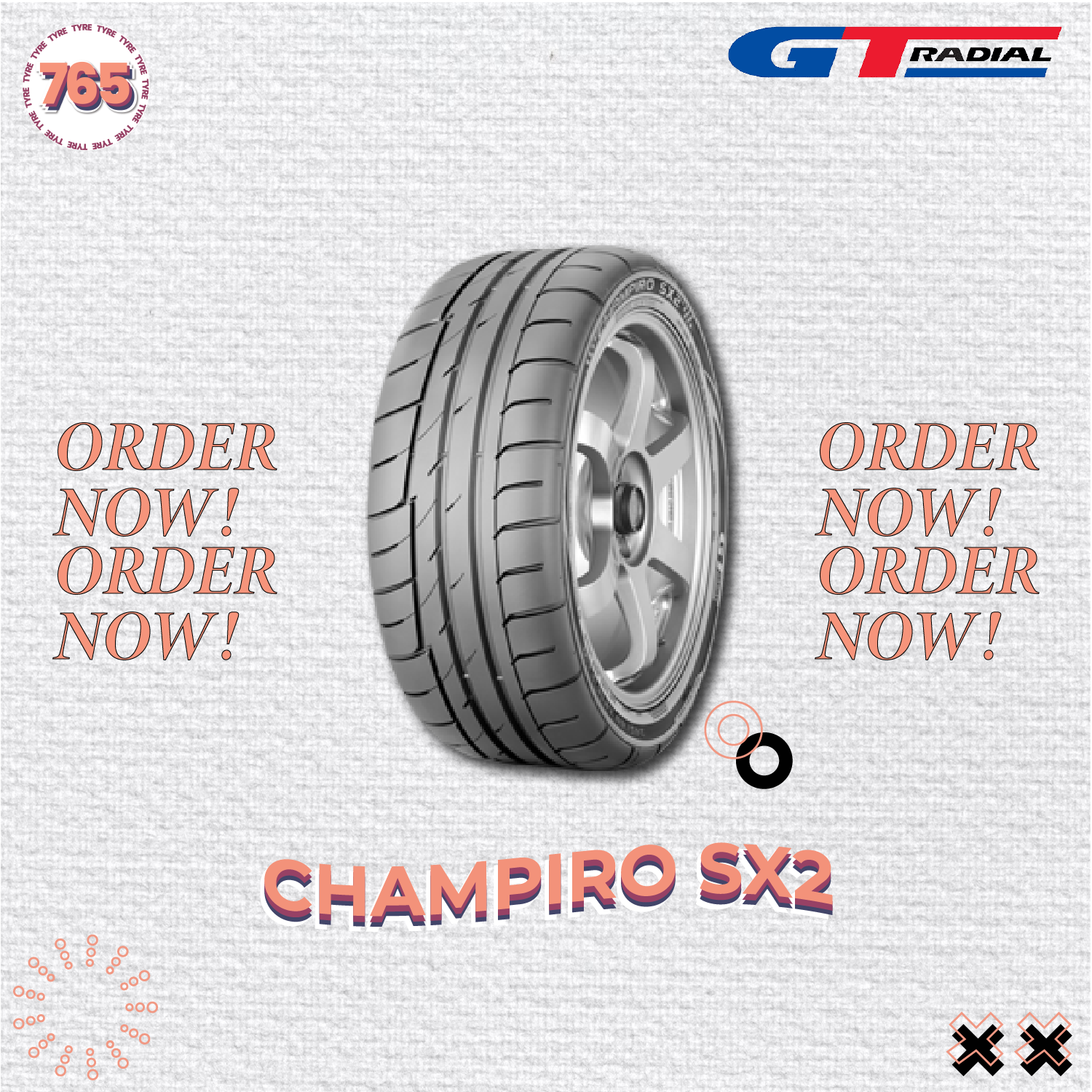 GT Radial Champiro SX2 Ukuran 215/40 R17 Ban Balap Mobil Honda NSX ...