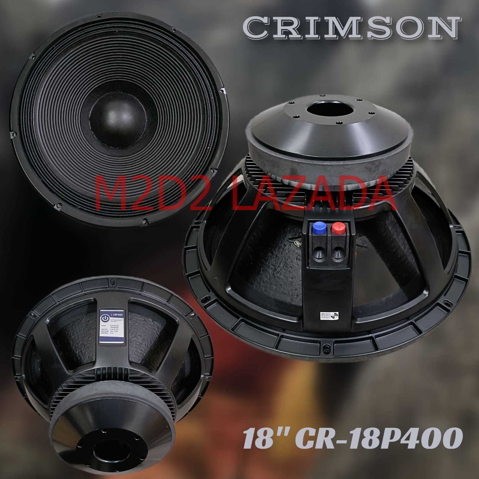 SPEAKER CRIMSON CR 18 P400 18 inch | Lazada Indonesia