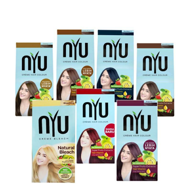 NYU Creme Hair Color/Pewarna Rambut | Lazada Indonesia
