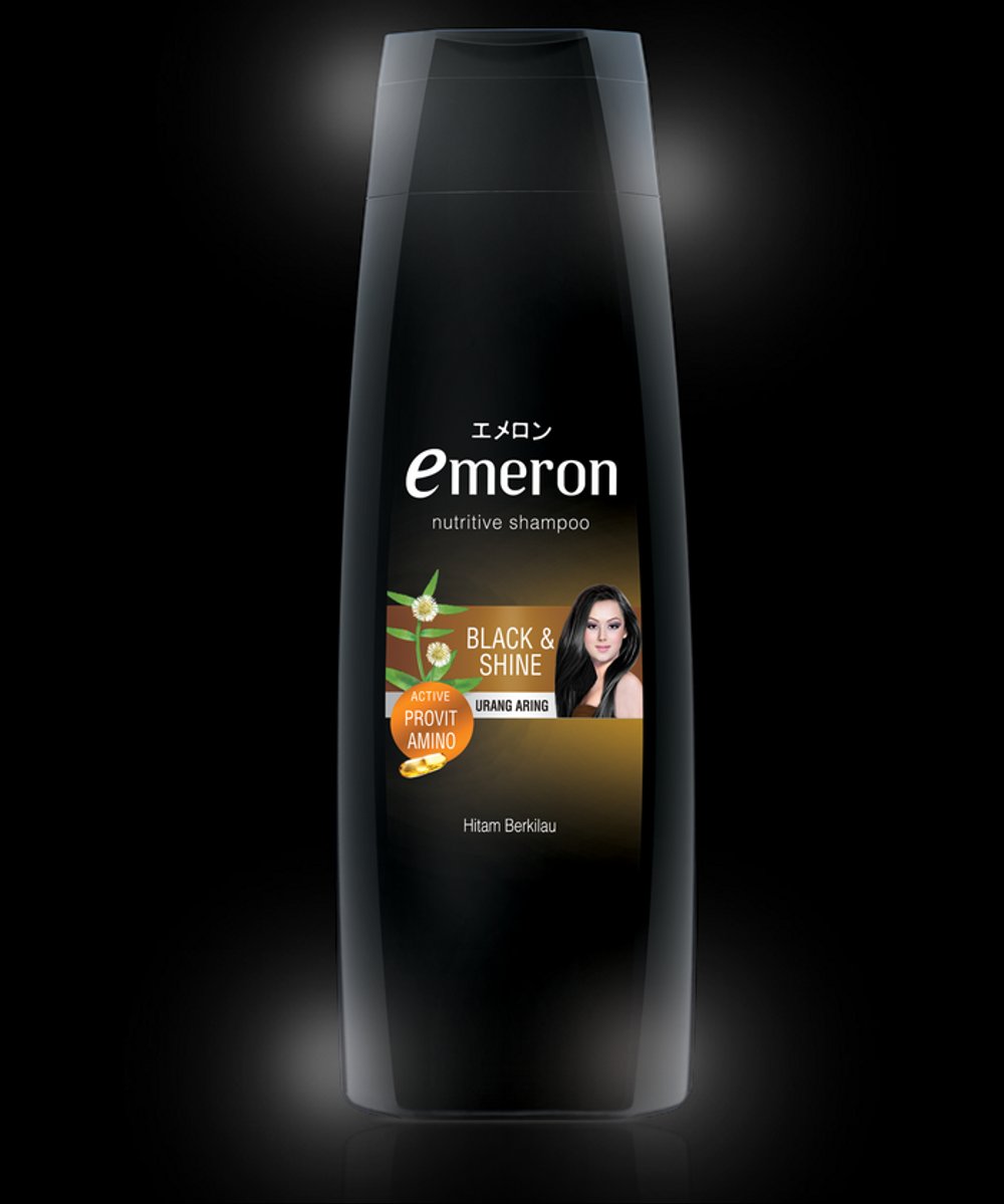 Emeron Black&Shine Shampoo [70 mL] | Lazada Indonesia