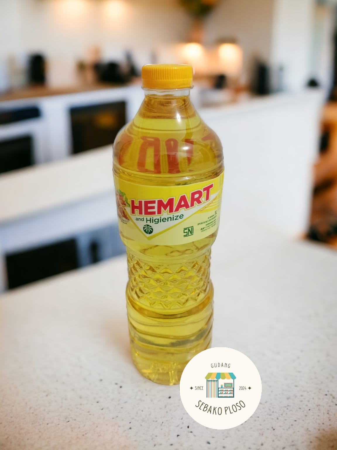 Minyak Goreng HEMART Kemasan Botol 1L Higienize | Lazada Indonesia