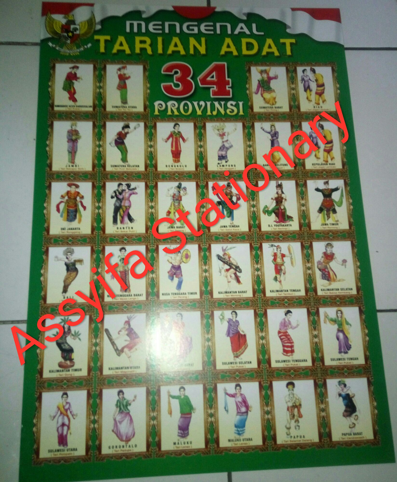 poster tarian adat | Lazada Indonesia