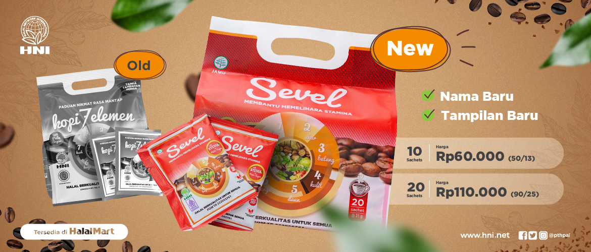 Kopi HPAI Kopi Sevel 7 Elemen HNI Kopi Stamina - Aman Untuk Asam ...