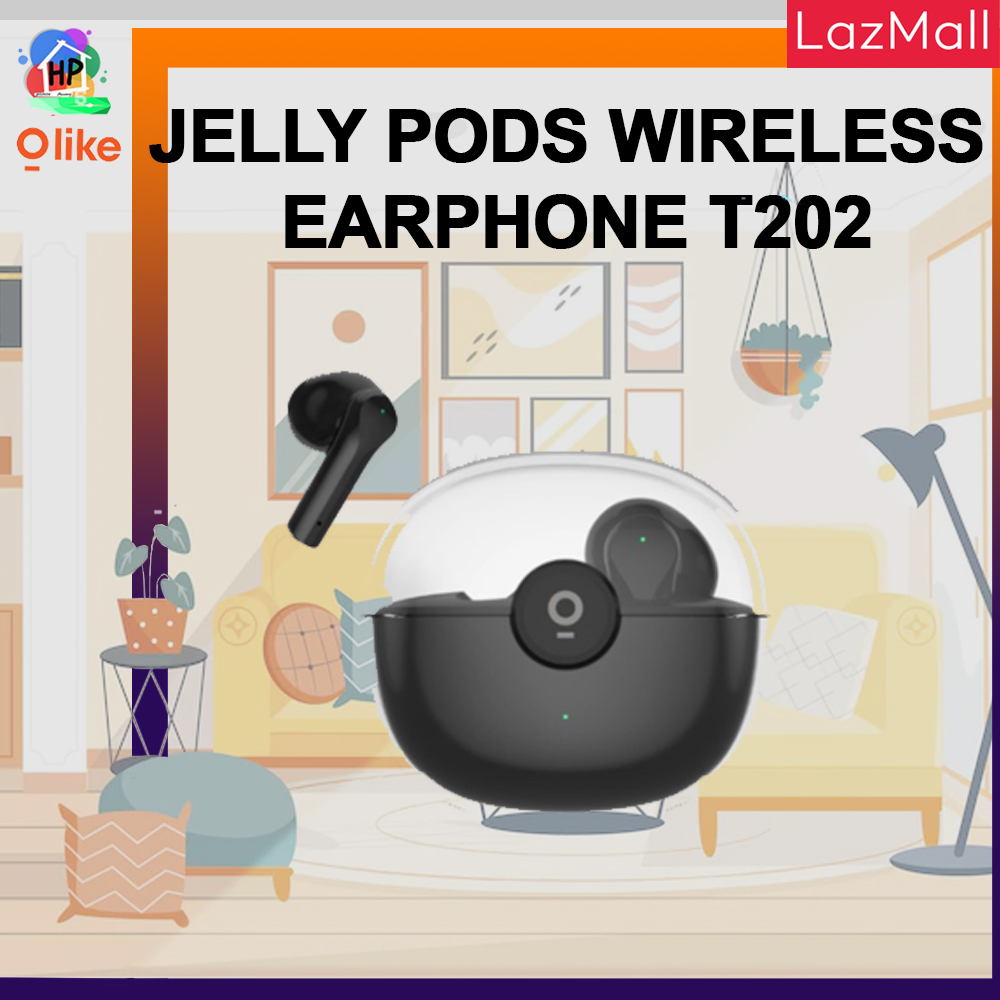 Olike Jelly Pods Wireless Earphones TWS Bluetooth 5.3 Low Latency T202 ...