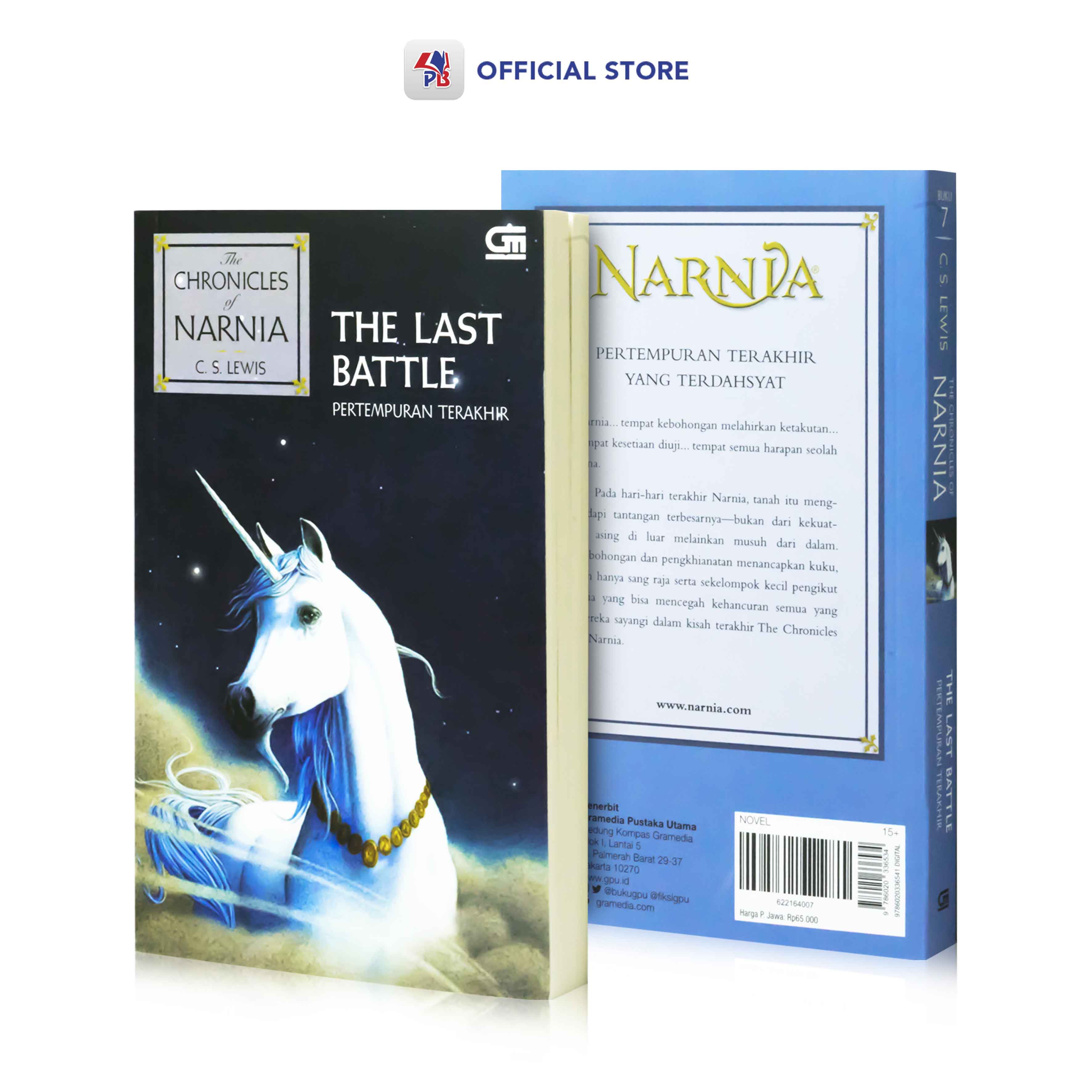 Buku Novel The Chronicles of Narnia: The Last Battle ( Pertempuran ...
