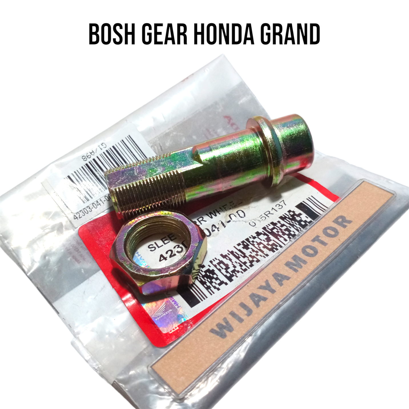 BOSH GEAR HONDA GRAND 041 - A98 ( WIJAYA MOTOR ) | Lazada Indonesia