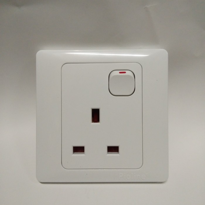 Stop kontak + saklar on off stop kontak AC kaki 3 | Lazada Indonesia