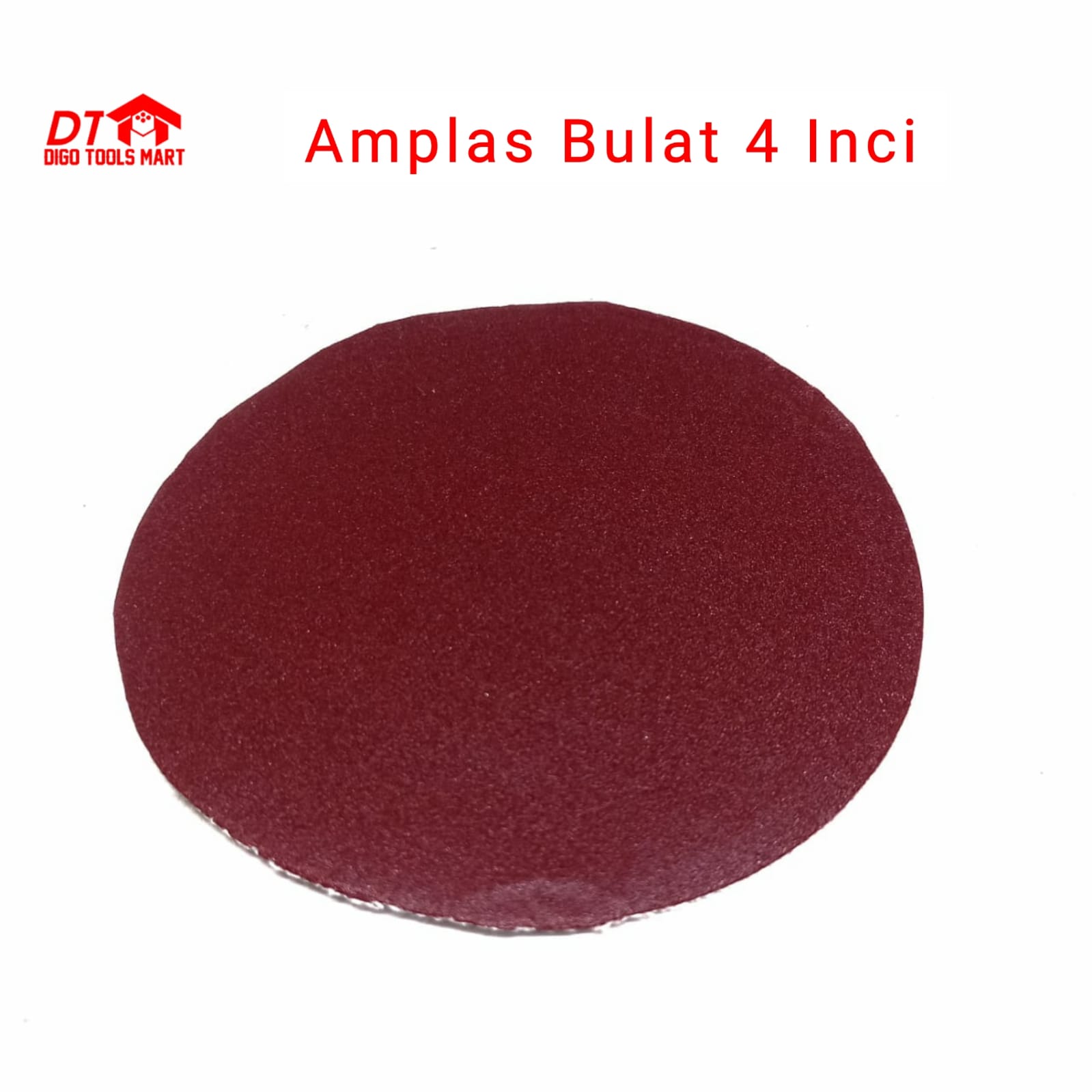 Amplas Bulat 4 Inci Ampelas Tempel 12 Pcs Grid 80 150 240 | Lazada ...