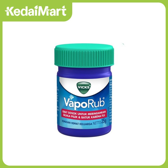 Vicks Vaporub Obat Gosok Pot 25 Gram | Lazada Indonesia